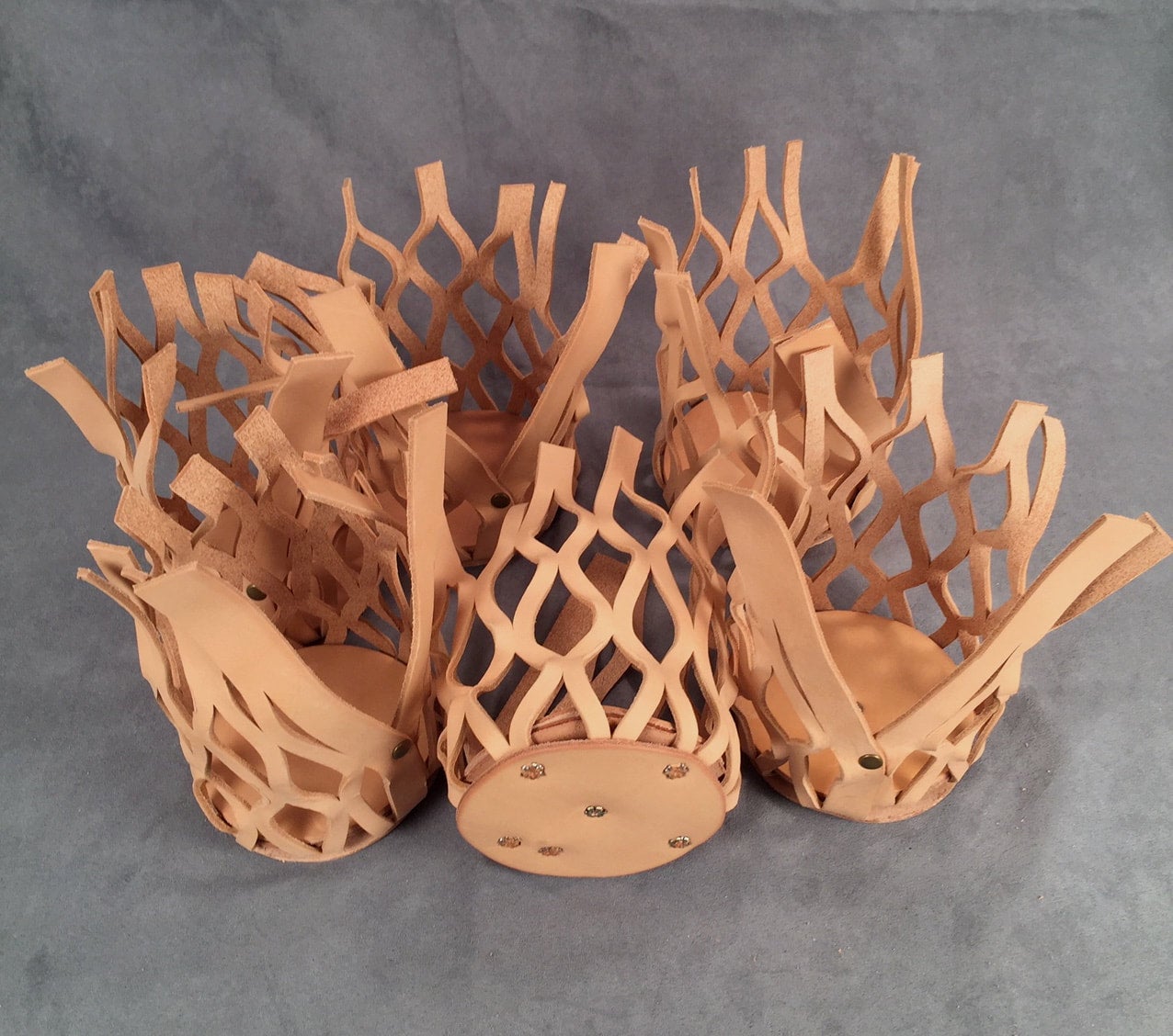 "Sagless" baskets set of six.